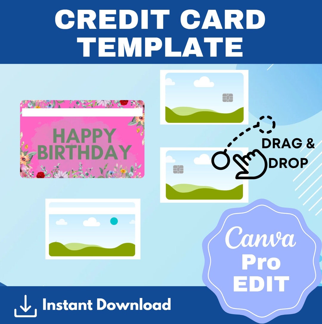 Credit Card Template | Business Card Templates | Party Invitation Card ...