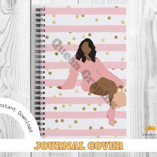 Black Girl Journal Printable - Etsy