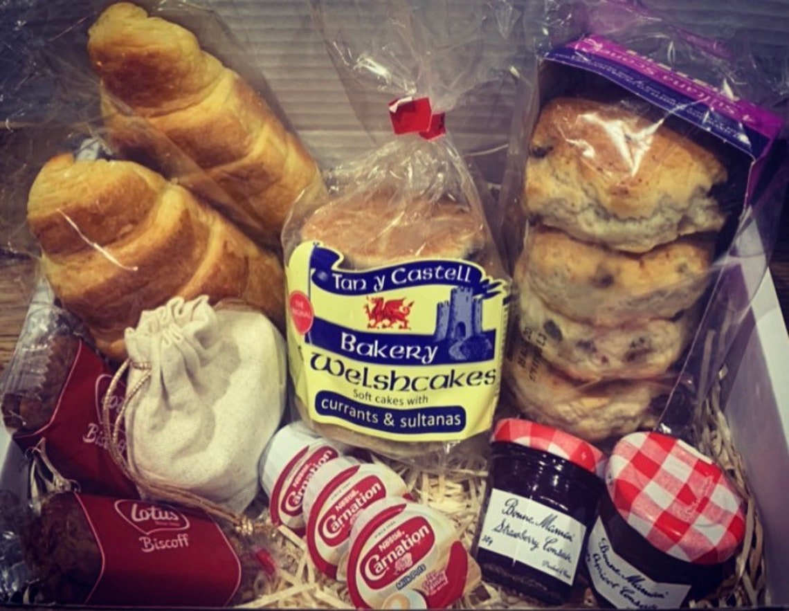Welsh Afternoon Tea | Welsh Hamper |birthday Hamper | Thank You Gift ...