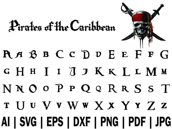 Pirates Font Photos