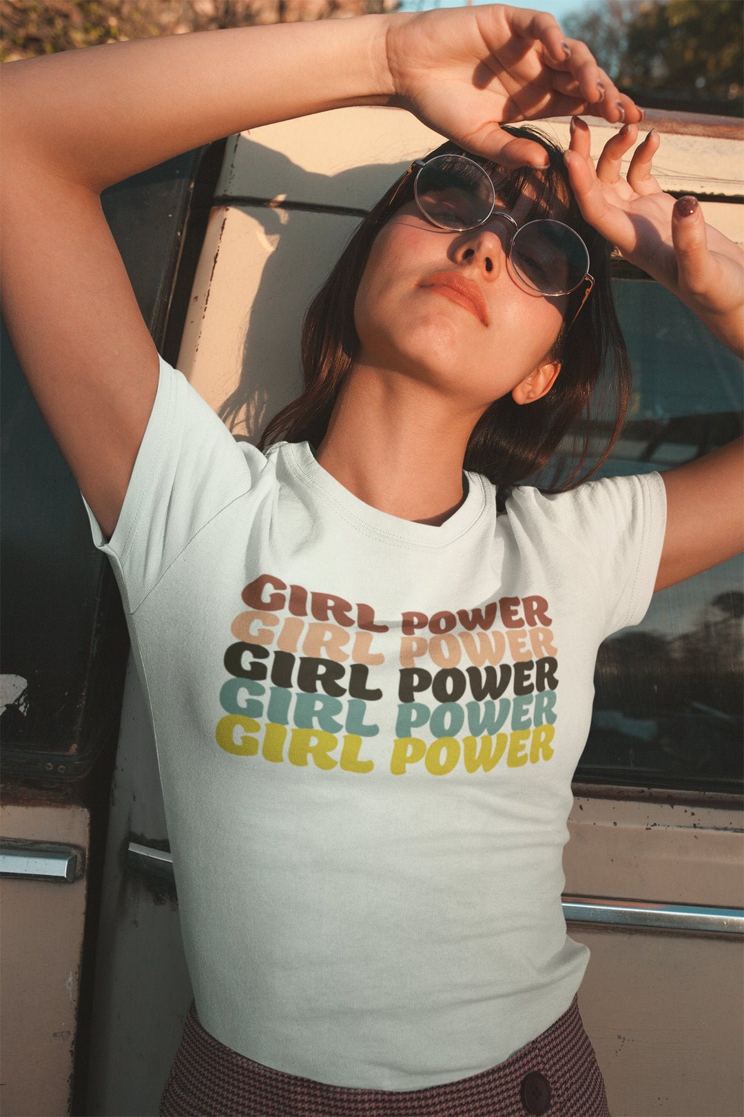 Girl Power T-shirt, Feminist, GRL PWR, Girl Power Tshirt, Equal Rights ...