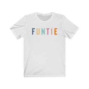 Funtie Shirt | Cool Aunt | New Aunt T-shirt | Promoted to Auntie Shirt ...