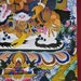 Original Hand Painted Yellow Jambhala/ Kubera/ Zambala God of Wealth ...