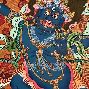 Original Hand-painted Master Quality Vajarapani/ Sangdag Chagna Dorje ...