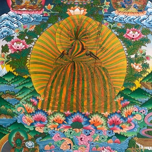 Hand-painted Guru Rinpoche Rainbow Body Padmasambhava - Etsy