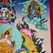Original Hand Painted Yellow Jambhala/ Kubera/ Zambala God of Wealth ...