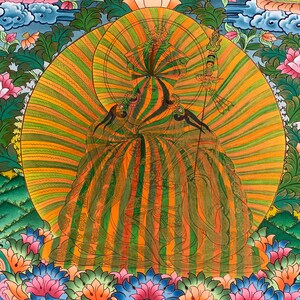 Hand-painted Guru Rinpoche Rainbow Body Padmasambhava - Etsy