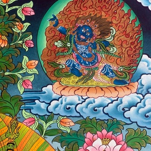 Hand-painted Guru Rinpoche Rainbow Body Padmasambhava | Etsy