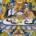 Original Hand Painted Yellow Jambhala/ Kubera/ Zambala God of Wealth ...