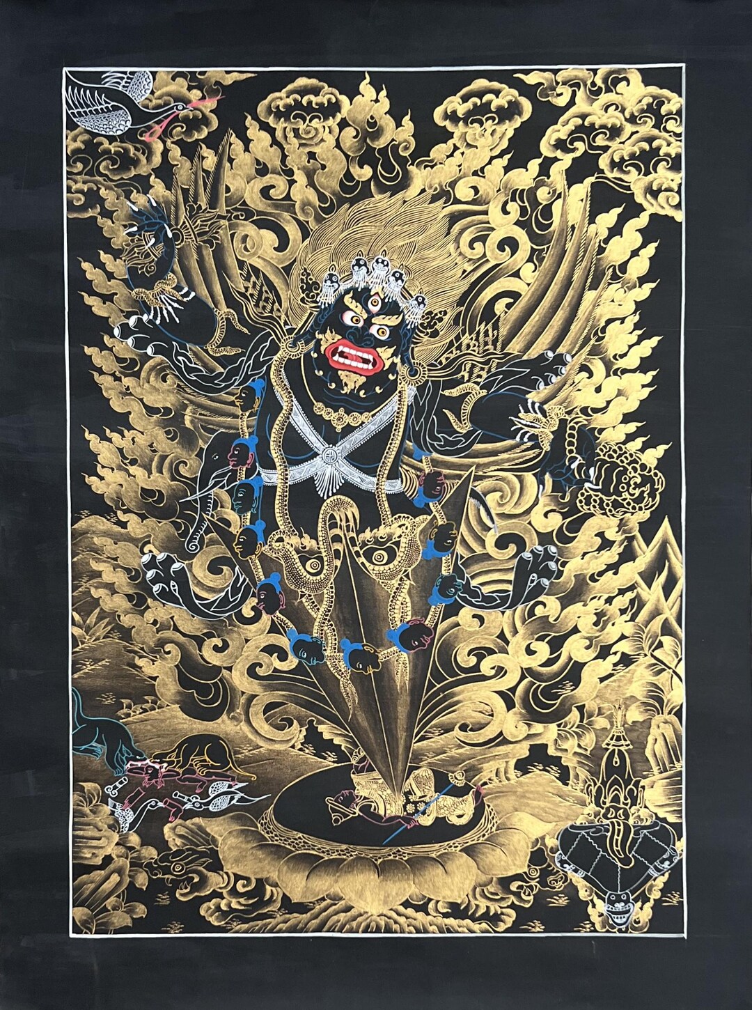 Guru Dragpur/dragpo/ Vajra Armor Practice Nyingma Tradition Original ...