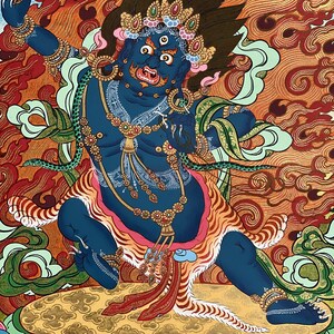 Original Hand-painted Master Quality Vajarapani/ Sangdag Chagna Dorje ...