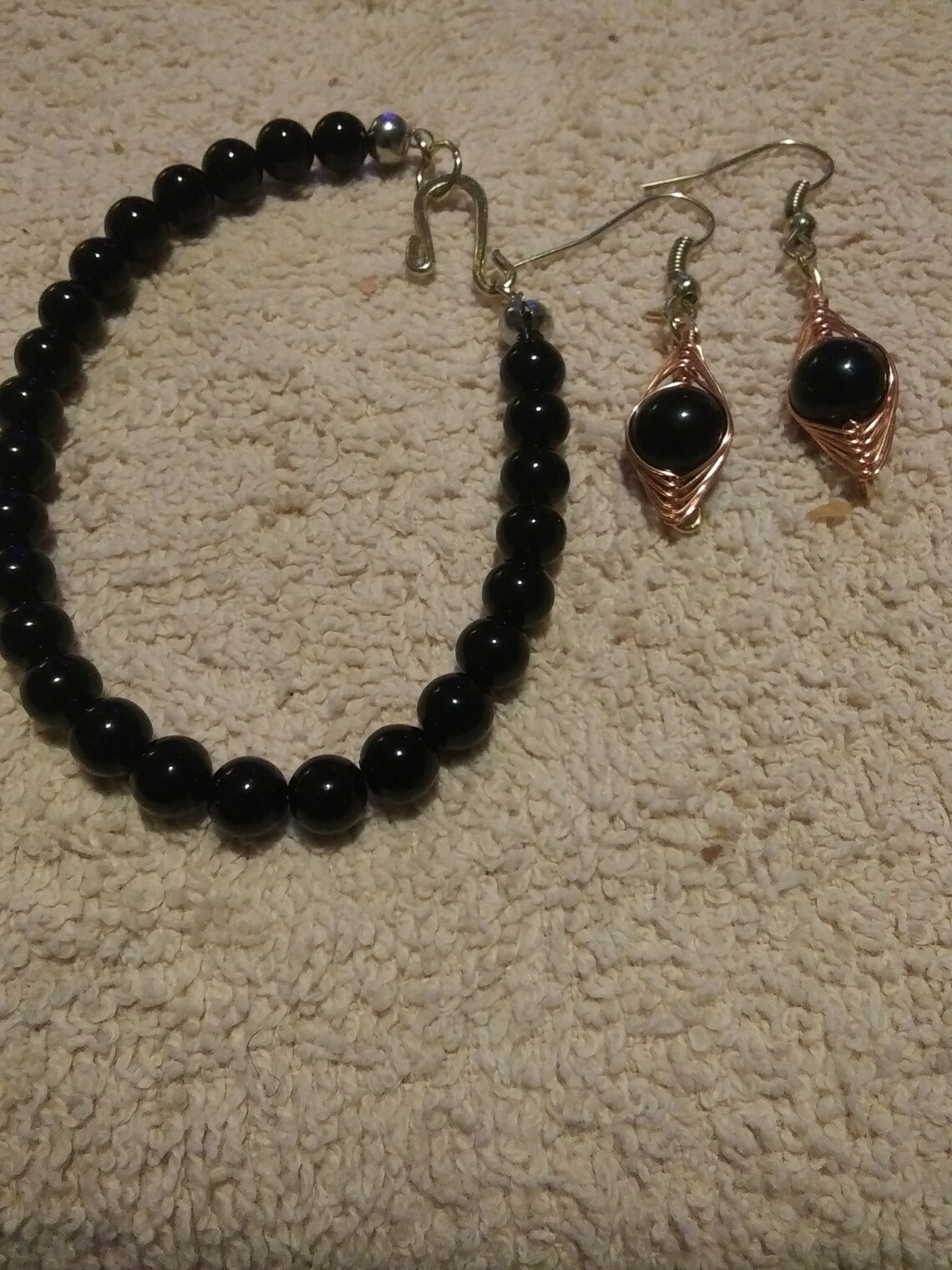 Black Onyx Set - Etsy