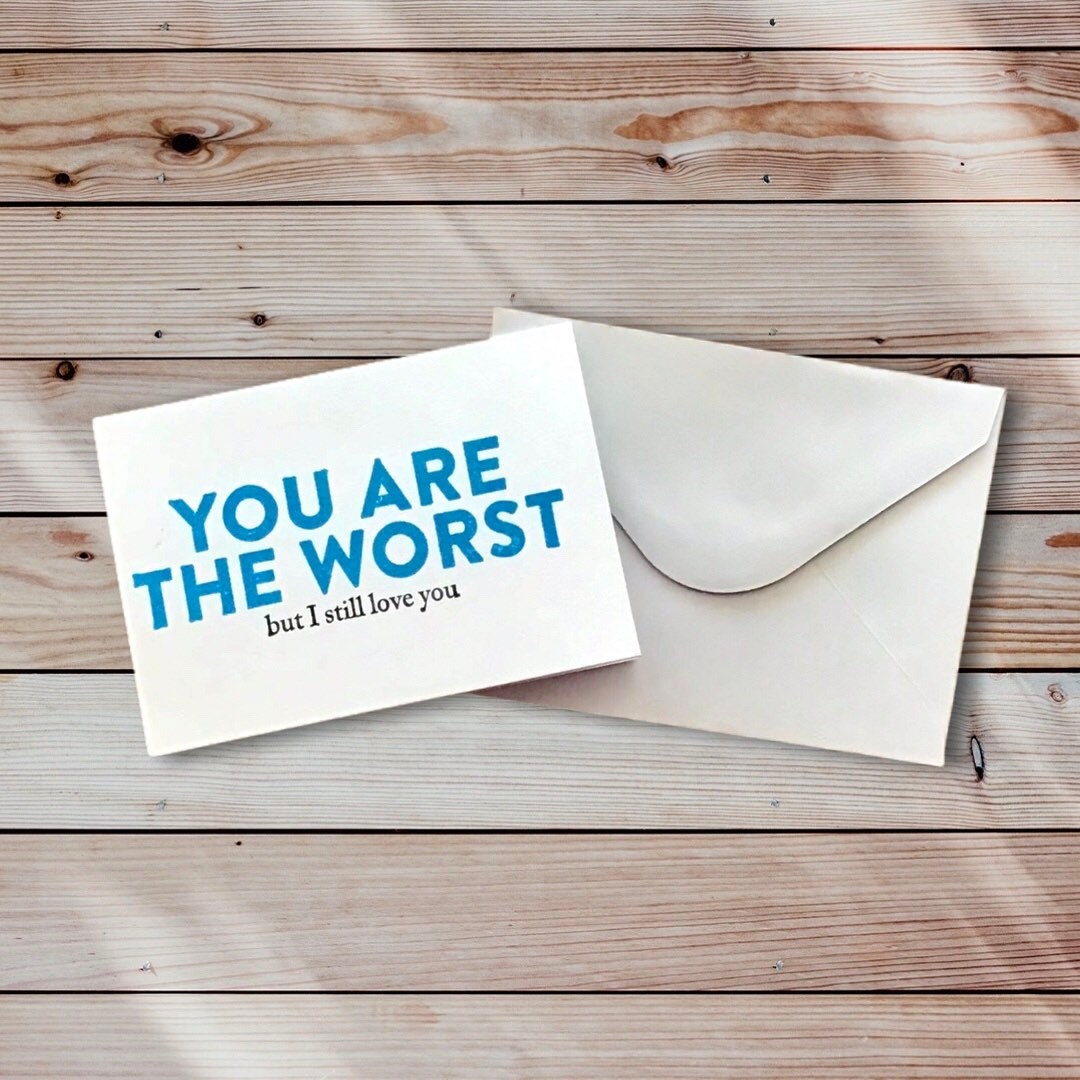 Sarcastic Quote Mini Note Card Set; Relationship Mini Note Card Set - Etsy
