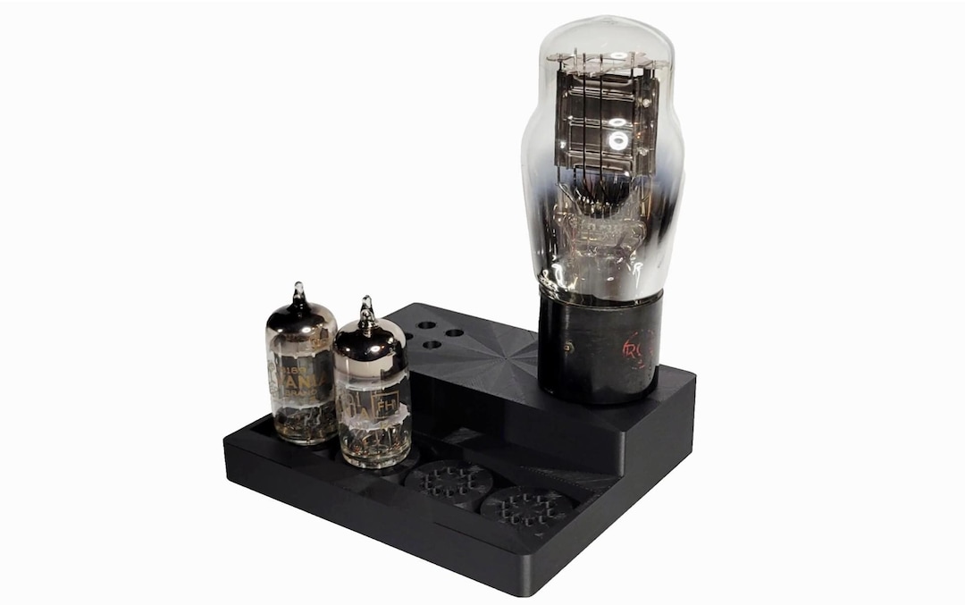 Vacuum Tube Display Stand 4 Pin & 9 Pin B9A Socket 300B, 45, 12AX7 ...
