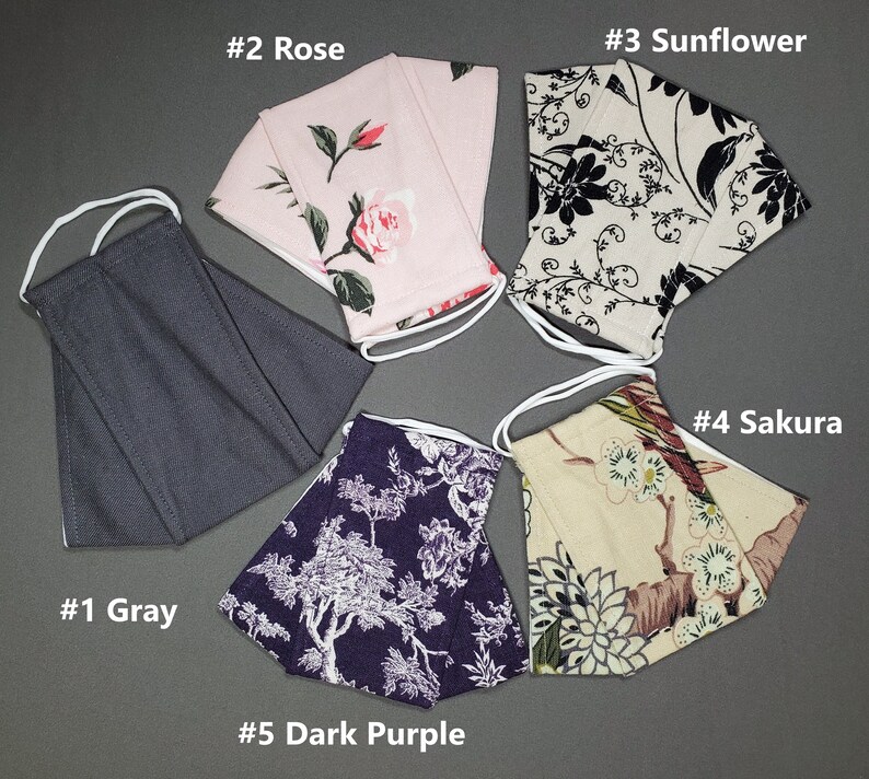 Made in USA FREE, SAME Day Shipping Japanese Cotton Protective 3D Face ...