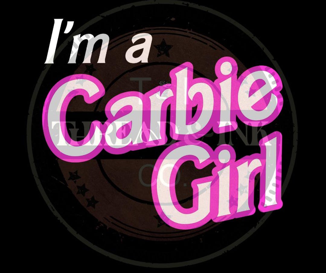 I'm a Carbie Girl Design - Etsy