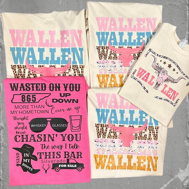 Wallen Country Artist Design - Etsy