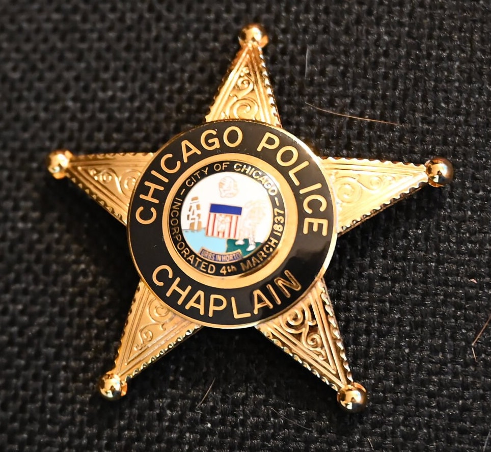 Police Chaplain Badges