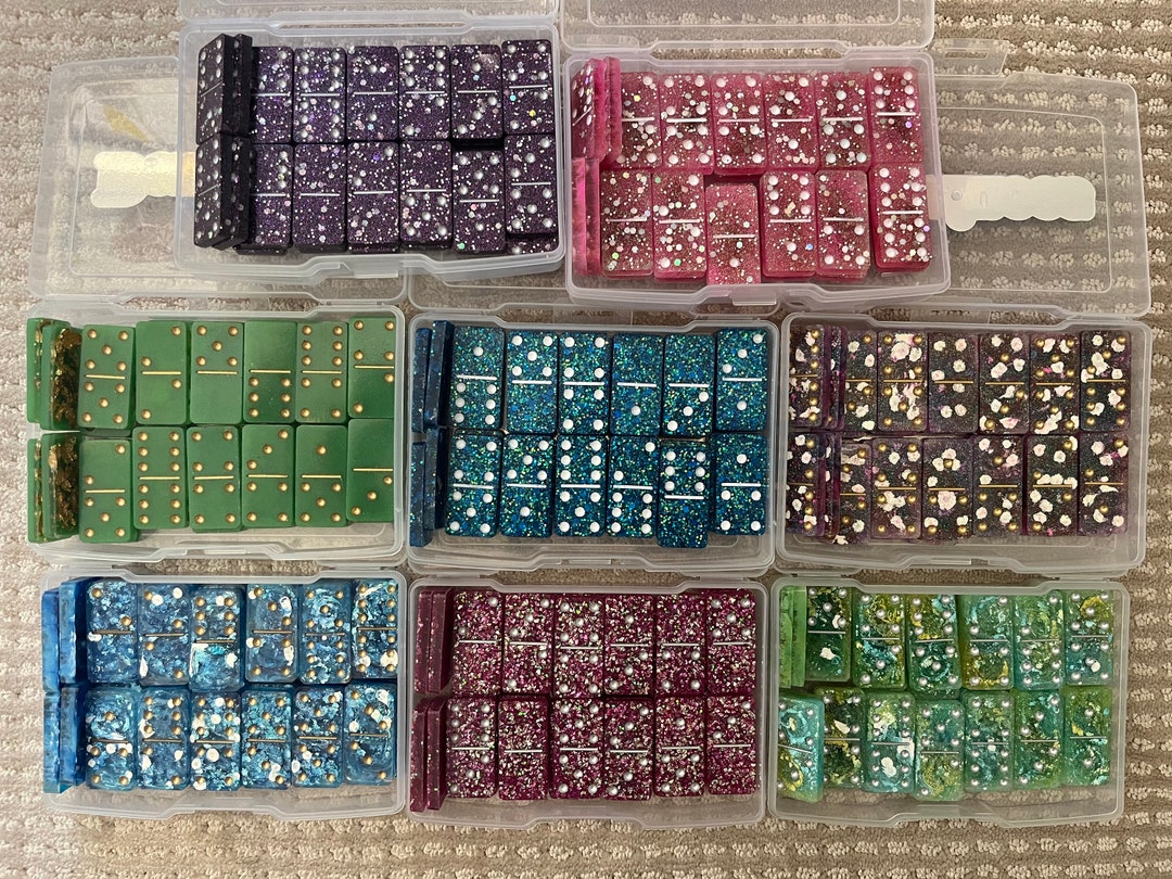 Domino Set Custom Dominoes Double Six Dominoes Handmade Domino Set ...