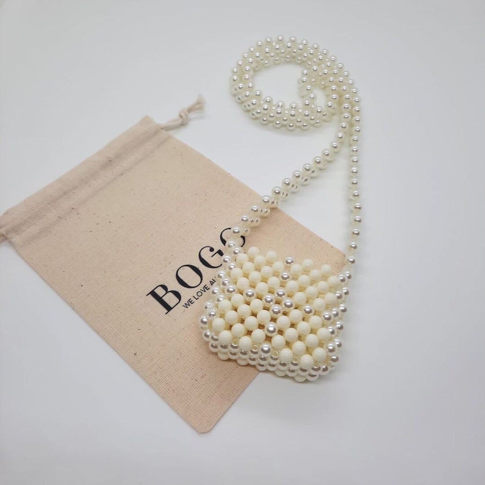 Bead Airpods Case Checky Airpods Case Cream Color Airpods - Etsy