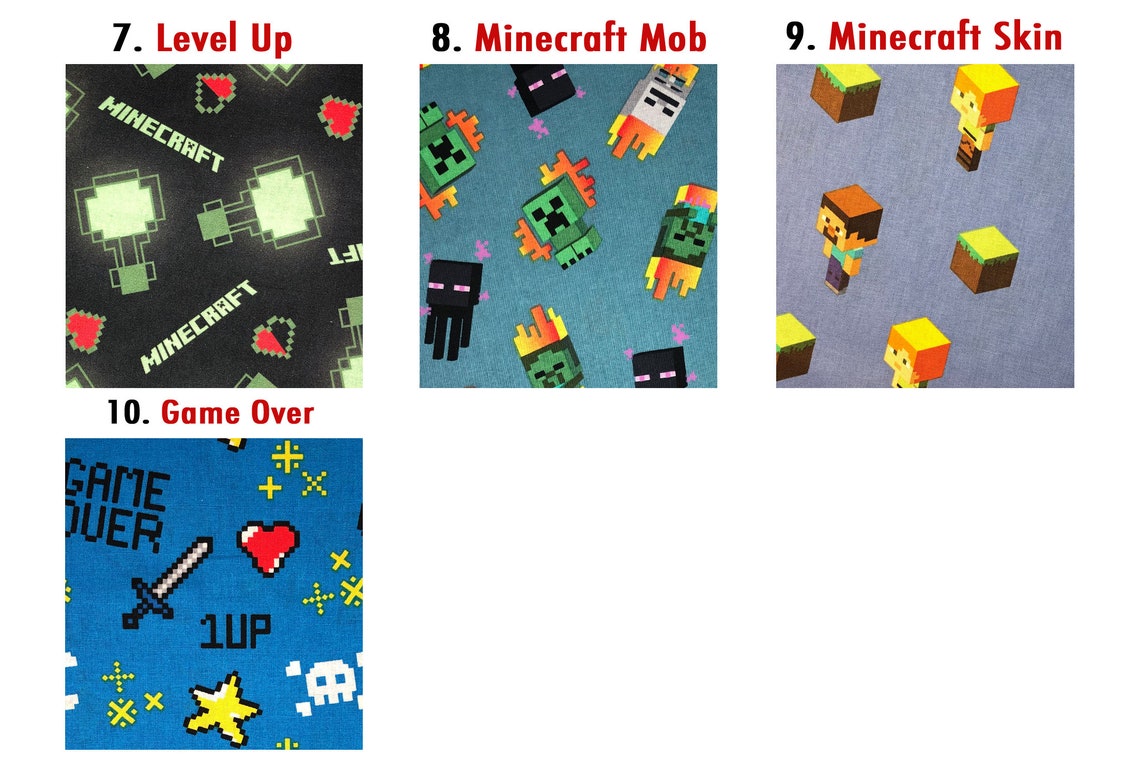 Minecraft Masks for All Ages - Etsy