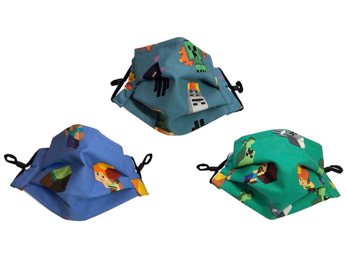 Minecraft Masks for All Ages - Etsy