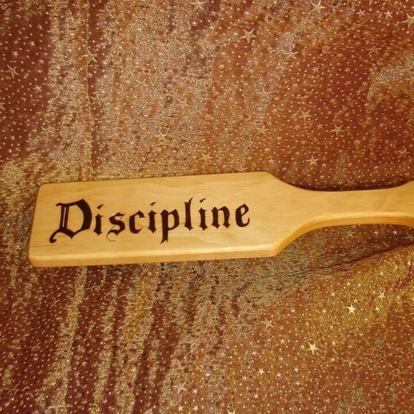 Discipline Paddle - Etsy