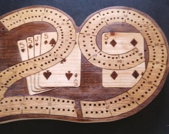 29 Cribbage Board - Etsy