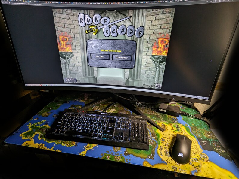 Runescape 36x18 Mousepad, Highest Quality - Etsy