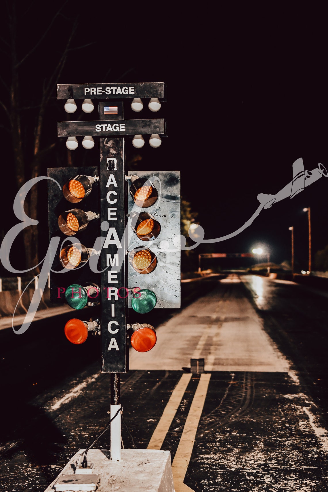 Drag Racing Christmas Tree message for Prints - Etsy