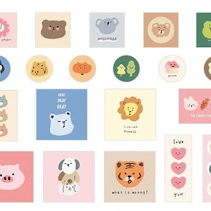 Cute Sticker Kit - Etsy
