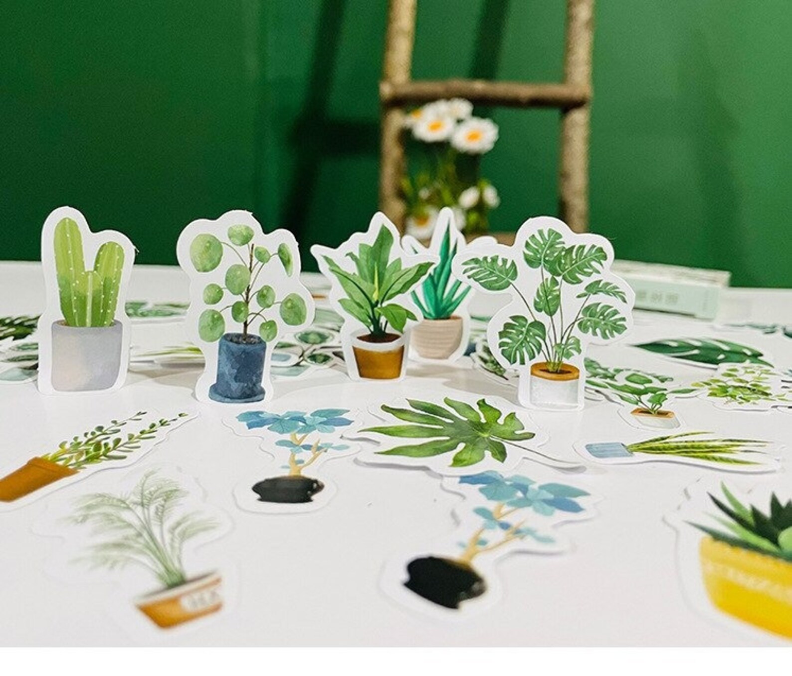 Plant Stickers Set of 40 - Etsy