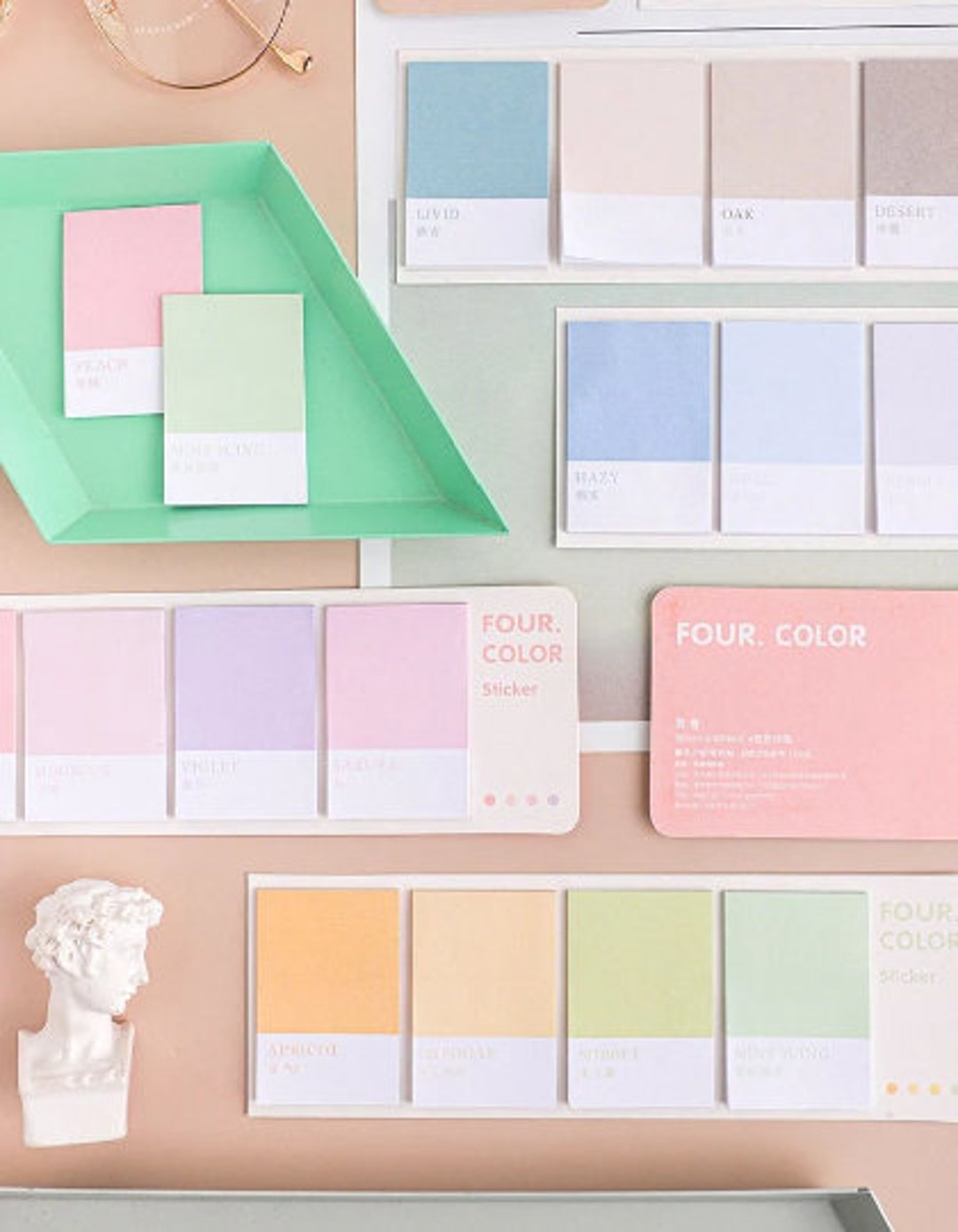 Paint Tile Memo Pad - Etsy