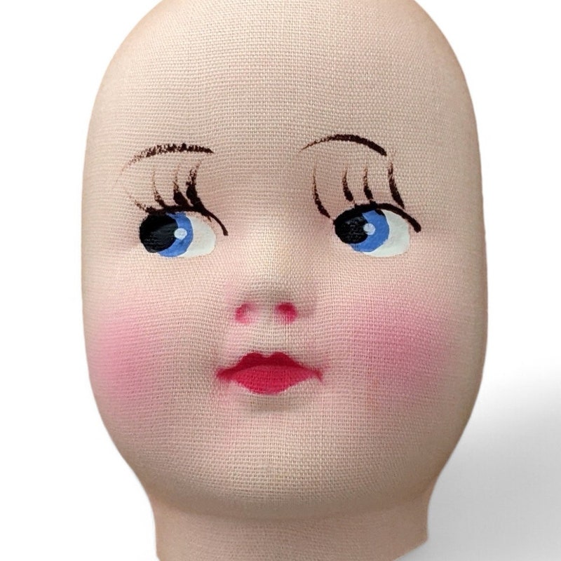 Fabric Doll Face - Etsy