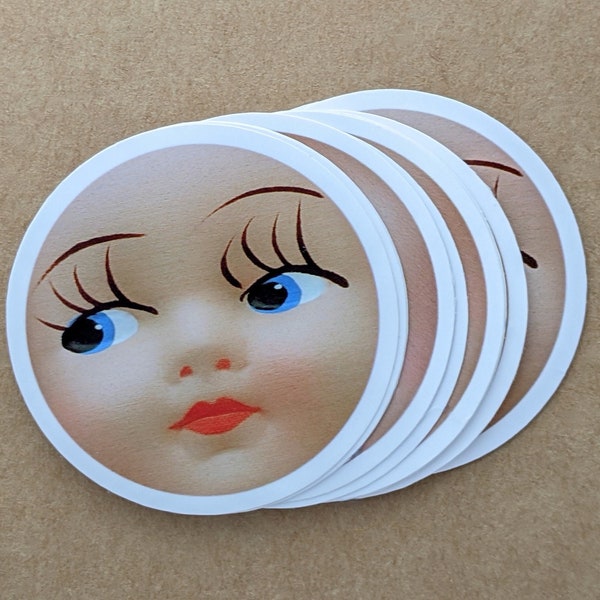 Fabric Doll Face - Etsy