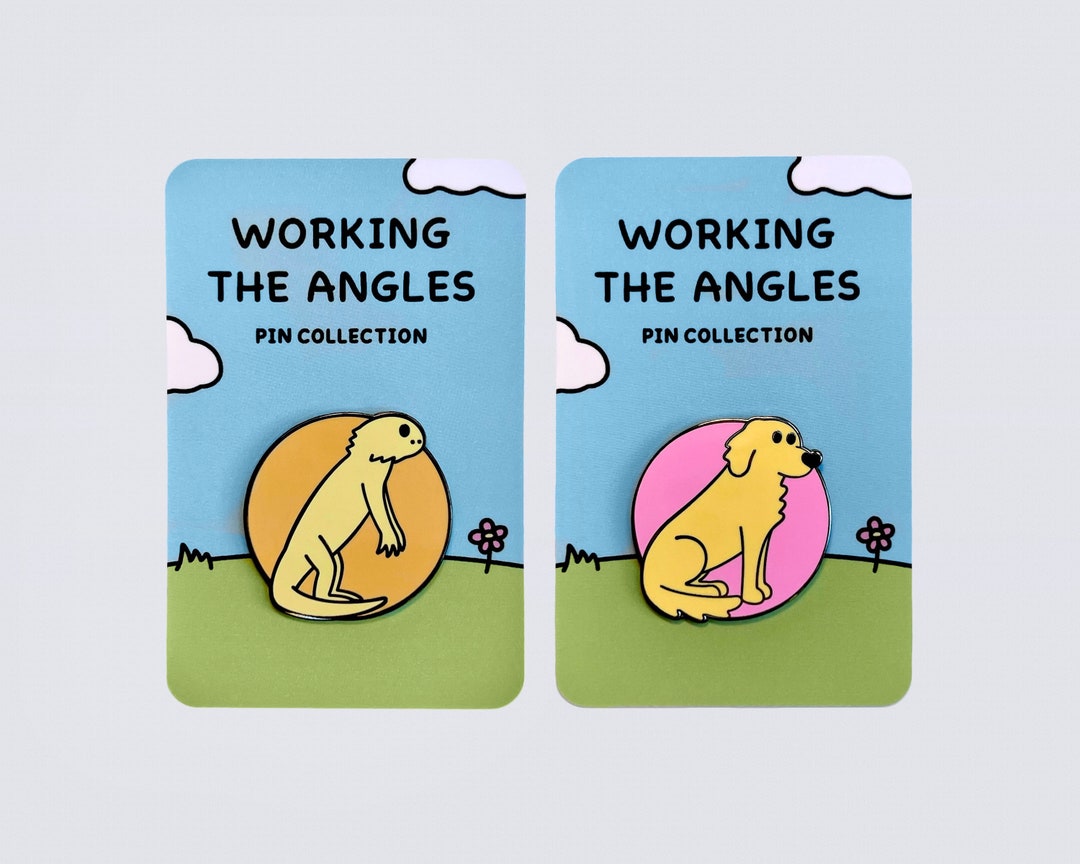 Working the Angles Pin Collection: Wave One - Etsy