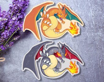 Holographic Charizard - Etsy