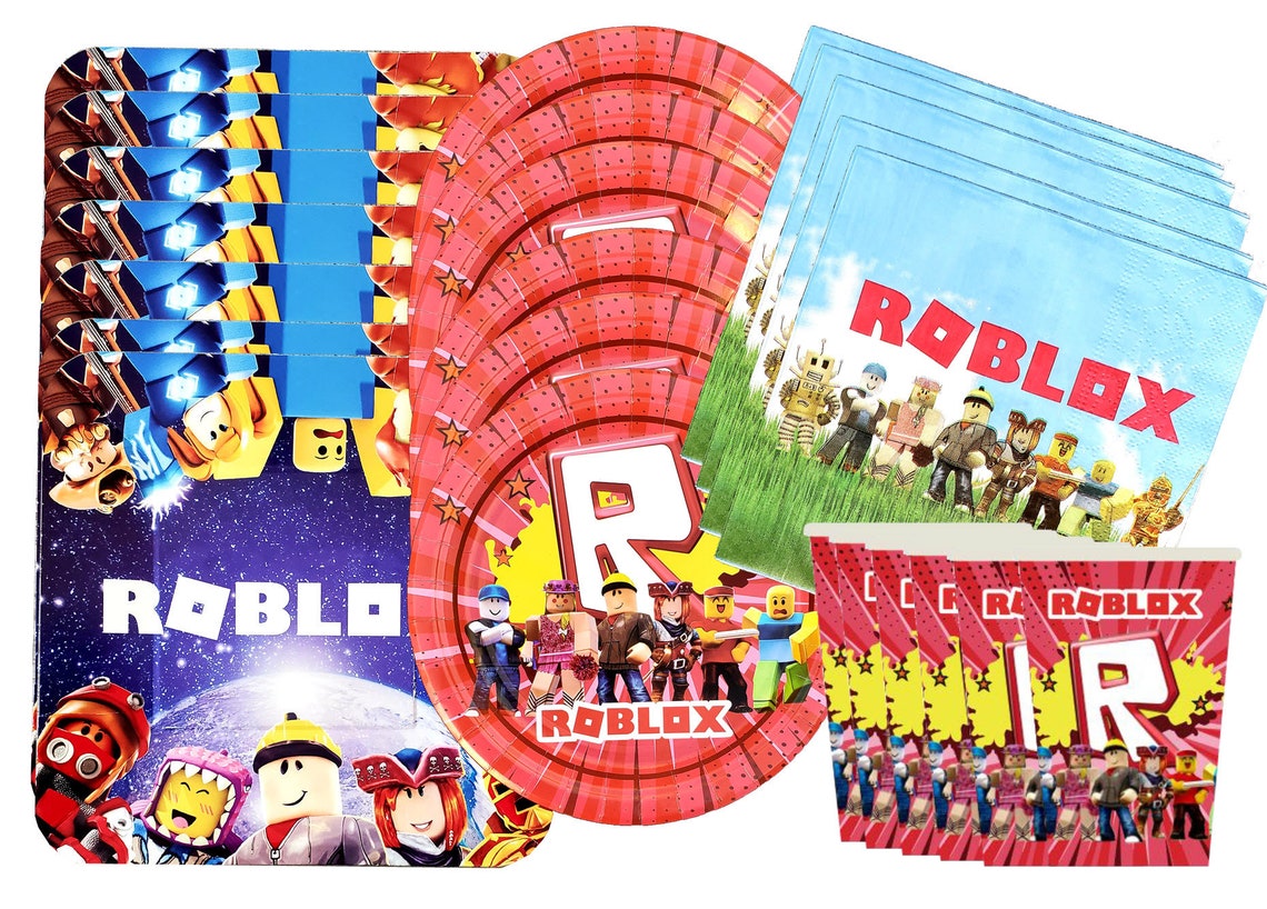 SELECT ROBLOX Gift Box Theme Items for Your Birthday Party | Etsy