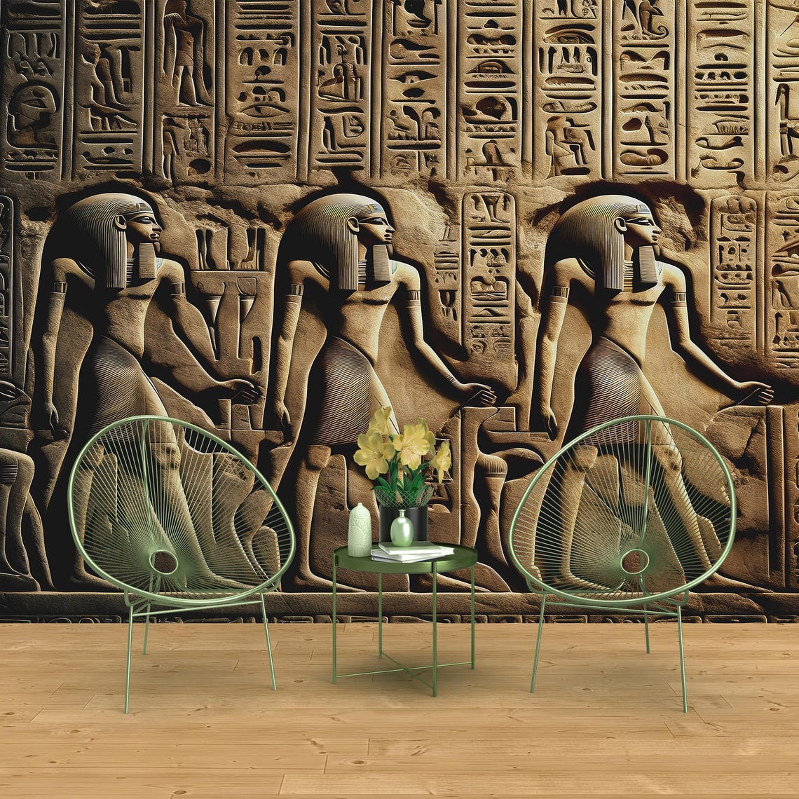 Ancient Egypt Wall Mural for Home & Office Decor - Unique Historical ...