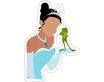 Tiana Laptop Sticker - Etsy