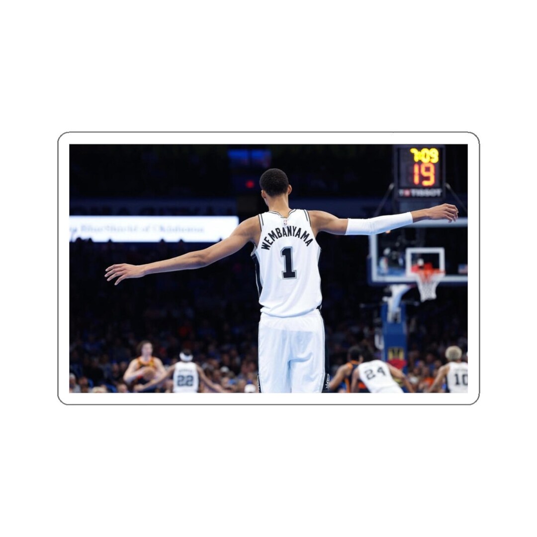 Victor Wembanyama Sticker NBA Basketball Sticker Wemby NBA Sticker San ...