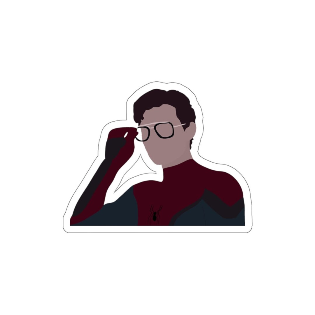 Peter Parker Sticker Spiderman Sticker Tom Holland Sticker Marvel ...