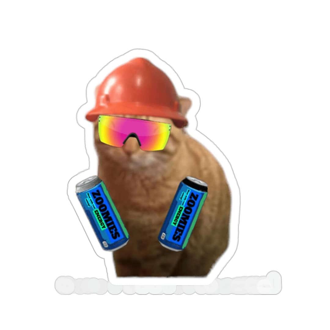 Highly Caffeinated, Mildly Motivated Cat | Funny Cat Drinking Energy ...