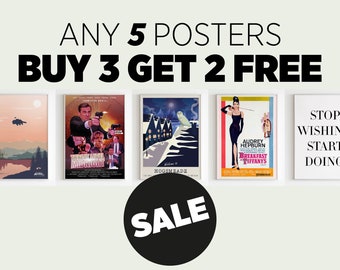 BUY 2 GET 1 FREE / Promotion Bundle / Poster / Canvas / Wall - Etsy