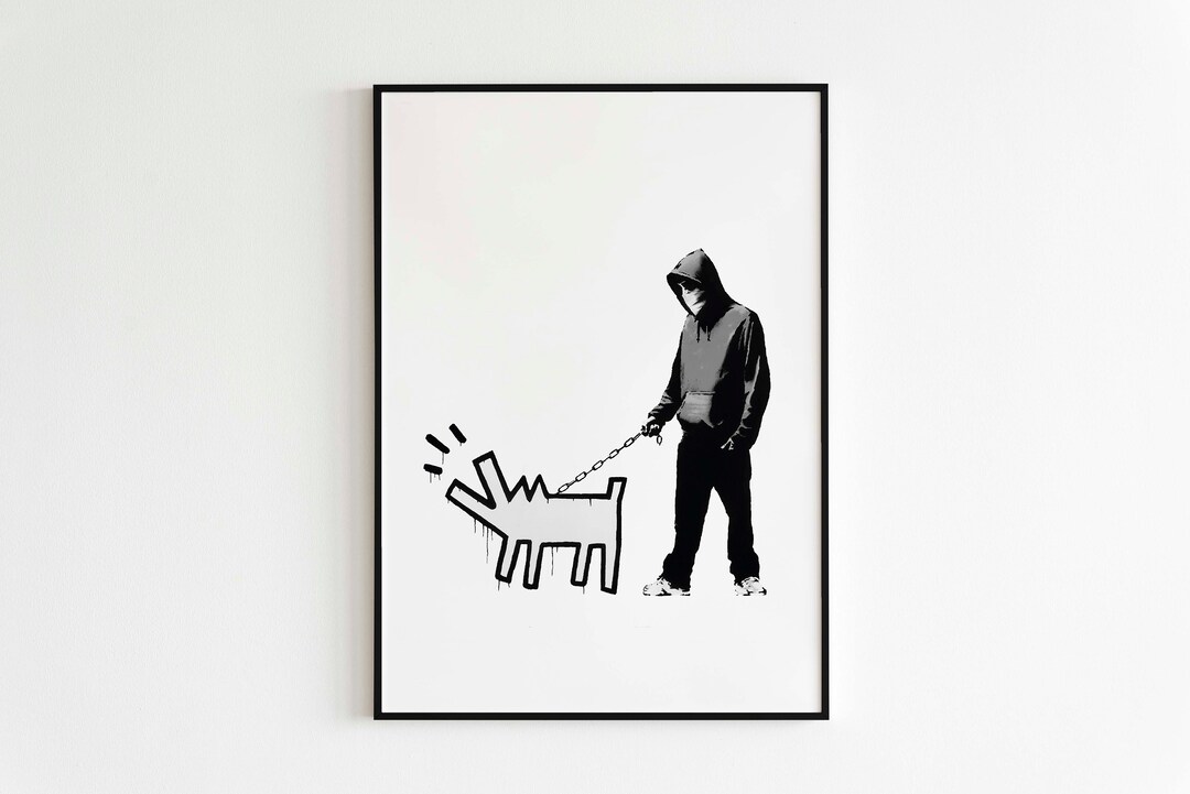 Banksy - Choose Your Weapon Poster, Banksy Graffiti, Wall Decor ...