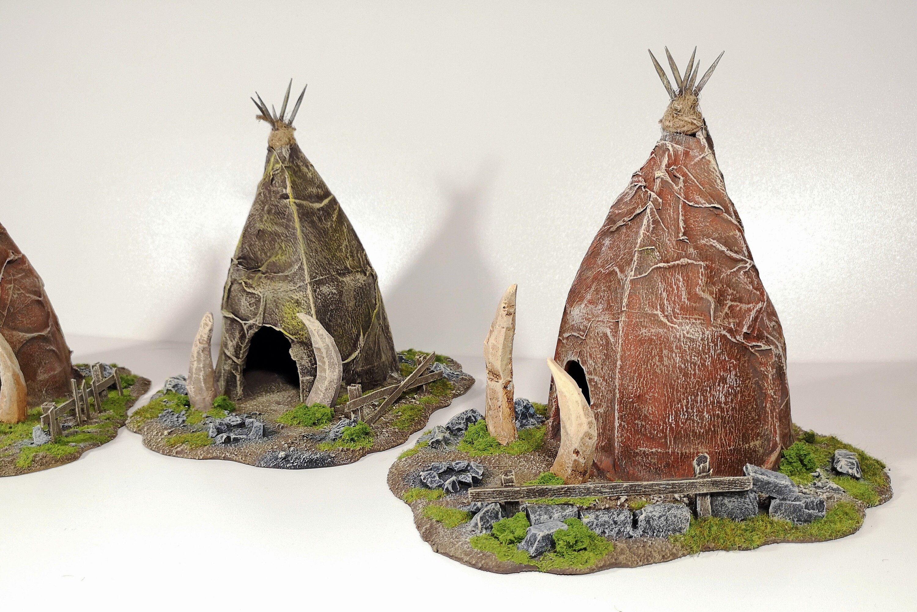 Ogres Camp Painted Flocked Wargaming Terrain Scenery for | Etsy