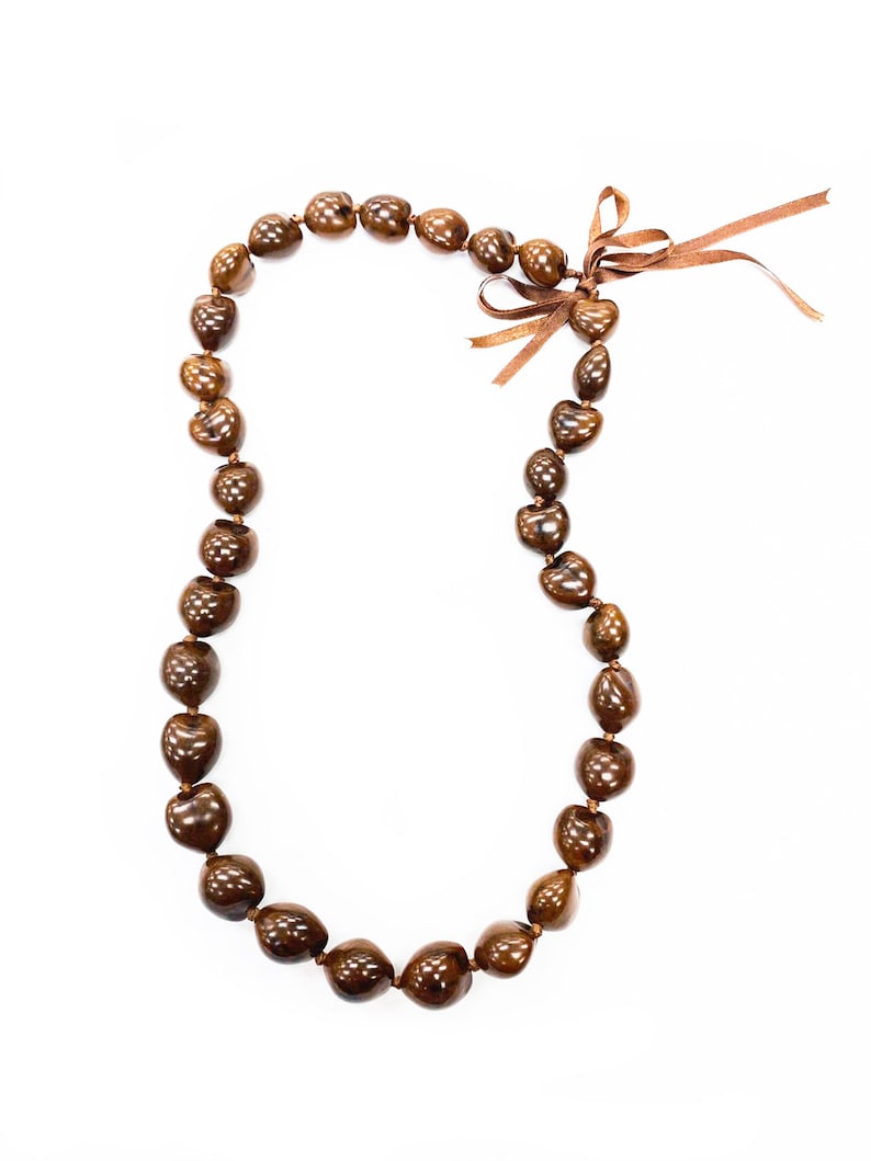 Kukui Nut Lei - Etsy