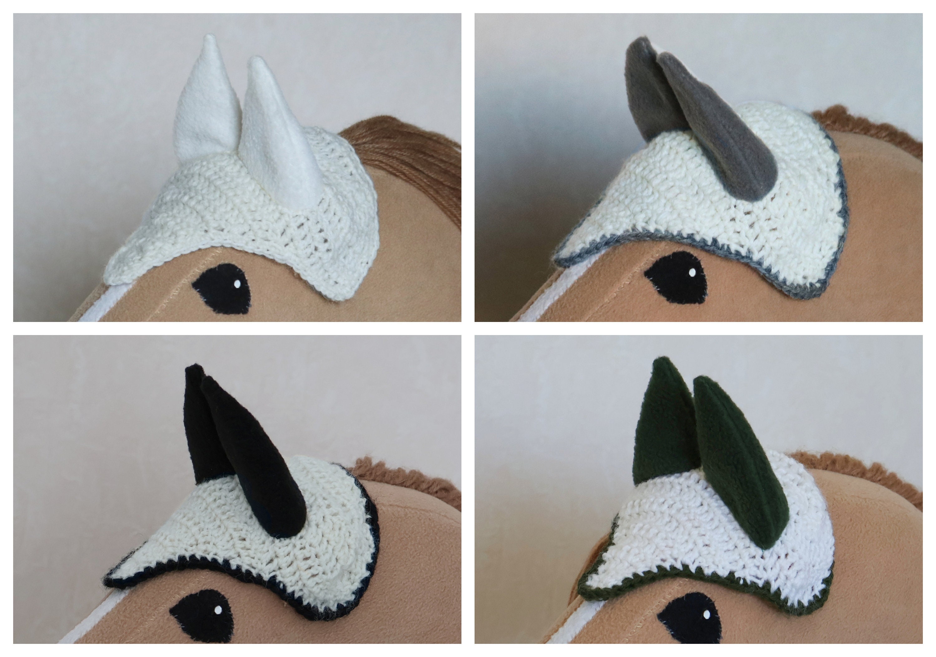 Hobbyhorse Crochet Ear Bonnet Multiple Colors - Etsy