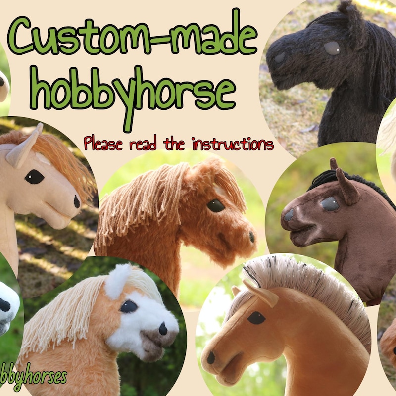 Realistic Cheap Hobby Horses - Etsy