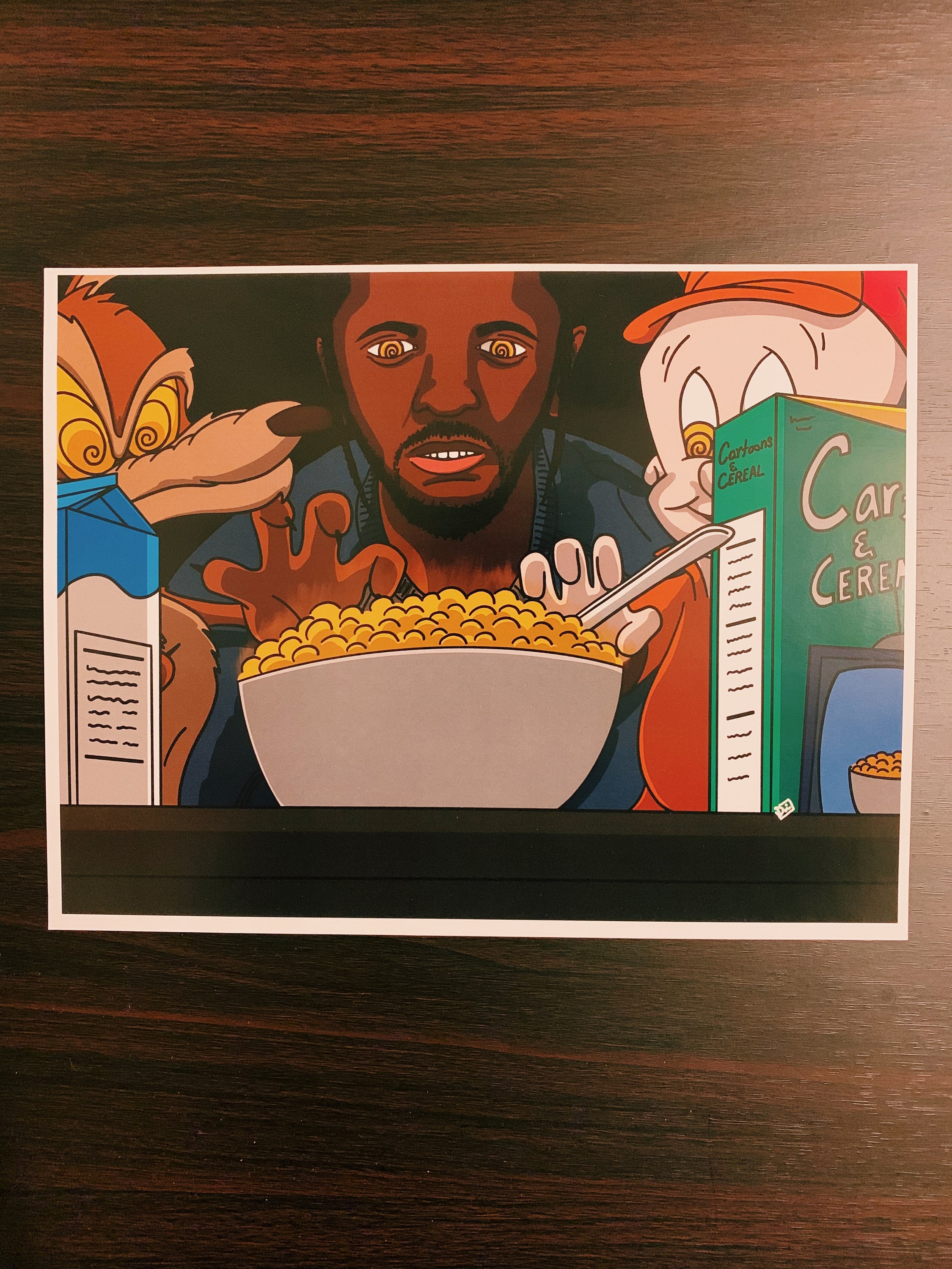 Kendrick Lamar Cartoon And Cereal